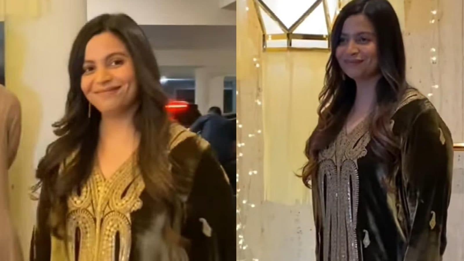 Mom-to-Be Alia Bhatt's Sister Shaheen Bhatt Smiles Cutely as Paparazzi ...