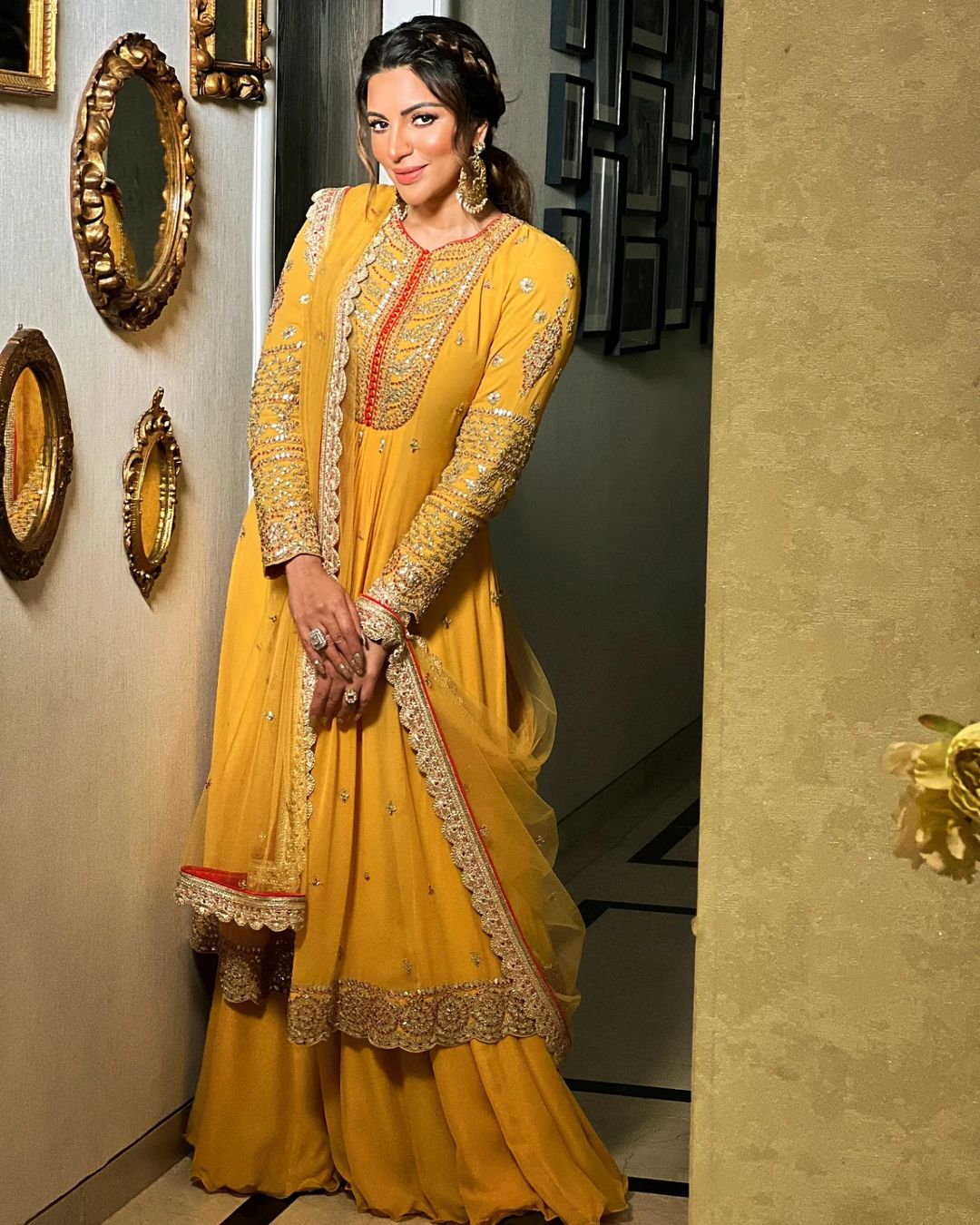 Shama Sikander Oozes Oomph With Her Sultry Photos In Sarees, Check Out ...