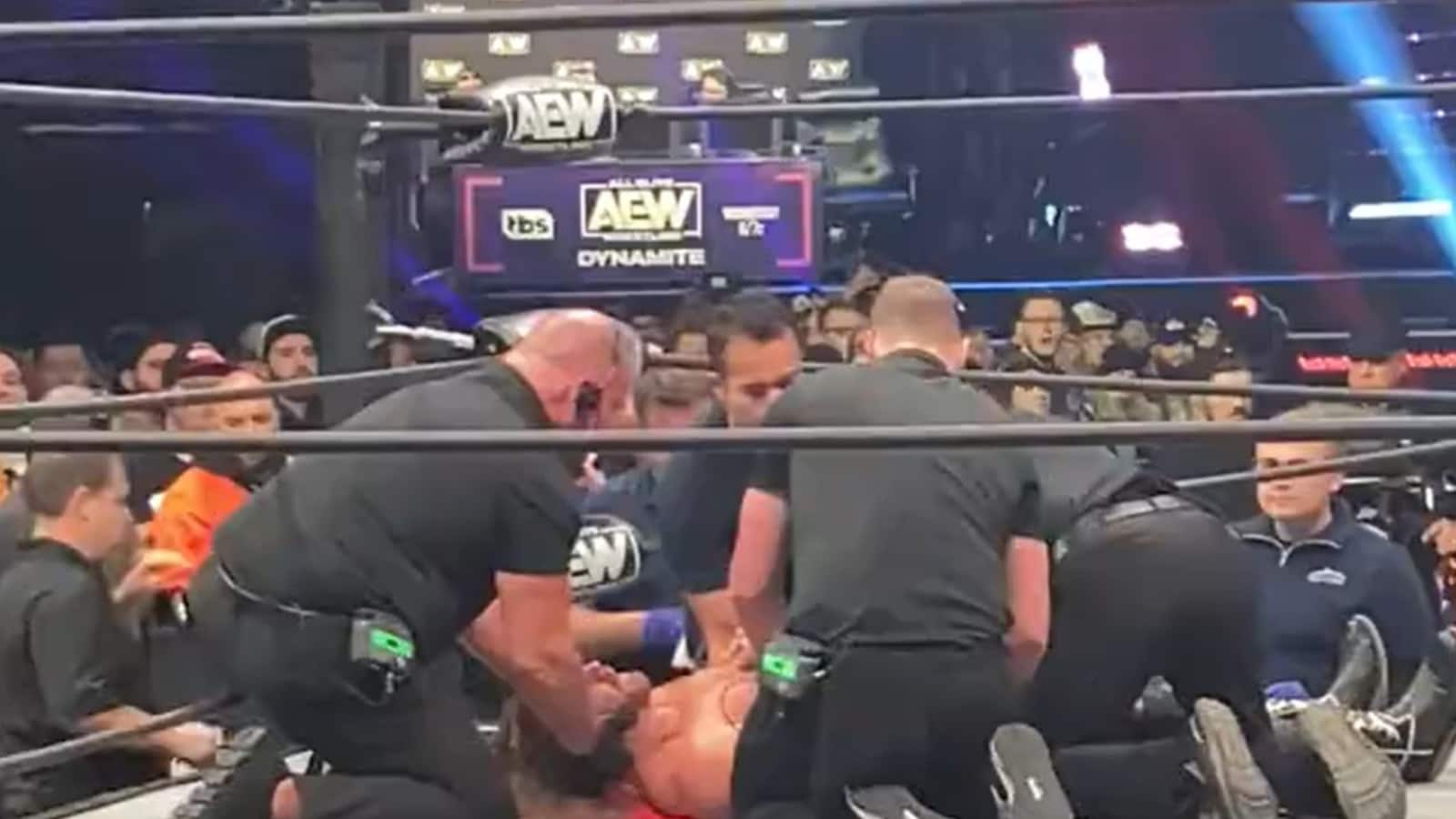 Hangman Adam Page Rushed to Trauma Center after AEW Main Event Fight ...