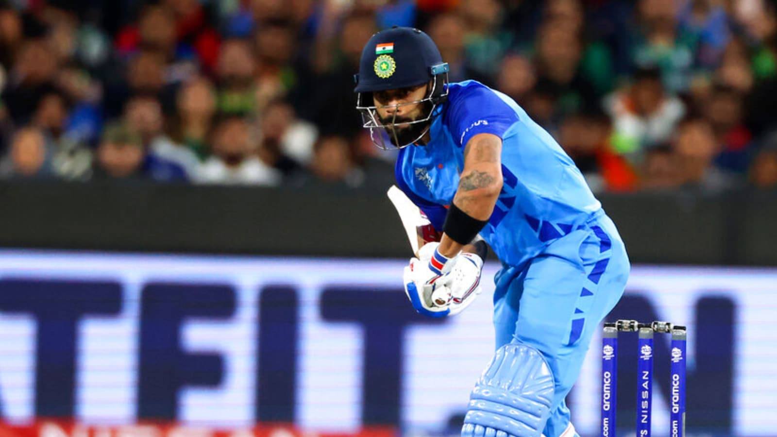 Ind Vs Pak T20 World Cup 2022 Virat Kohli Smashes 43 Ball Fifty All