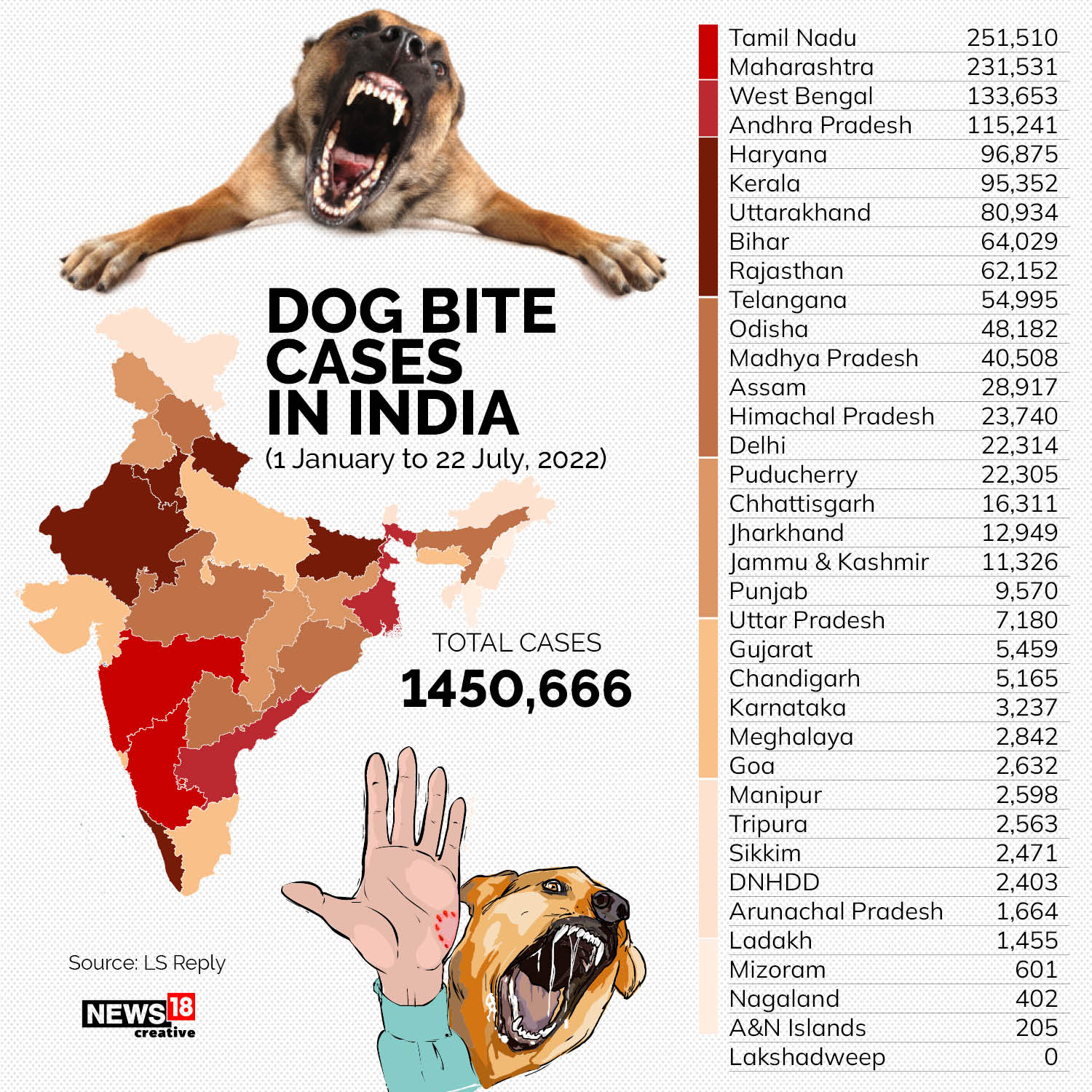 Dog Dilemma: Complete Demographics of Stray Canines and Animal Bite ...