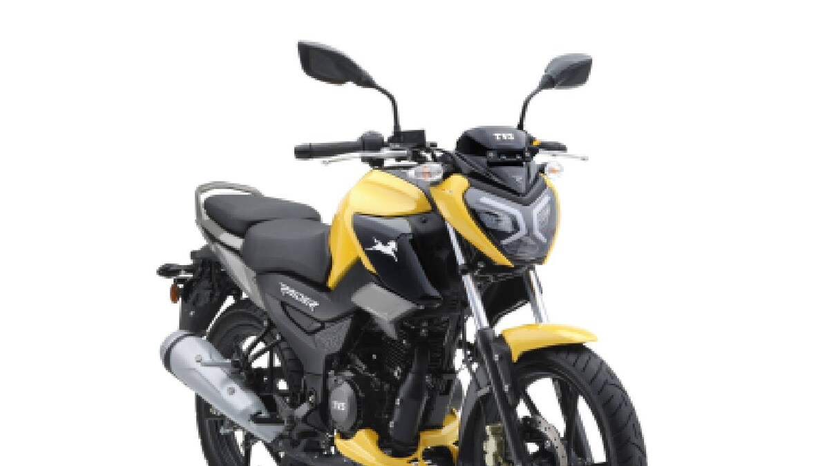 New TVS Raider 125 SmartXonnect TFT Variant Launched in India at Rs 1 ...