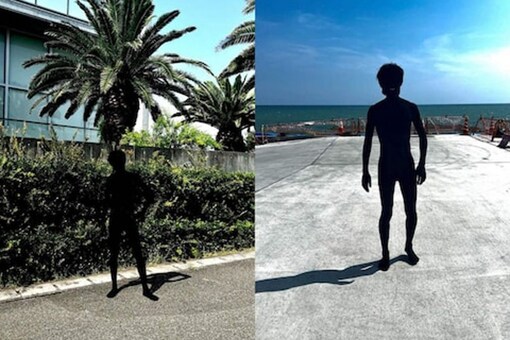 Meet The Man Who Painted Himself With The Darkest Black Colour - News18