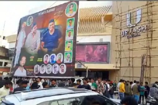 With Crackers, Slogans and Flags, Fans Welcome Puneeth Rajkumar's ...