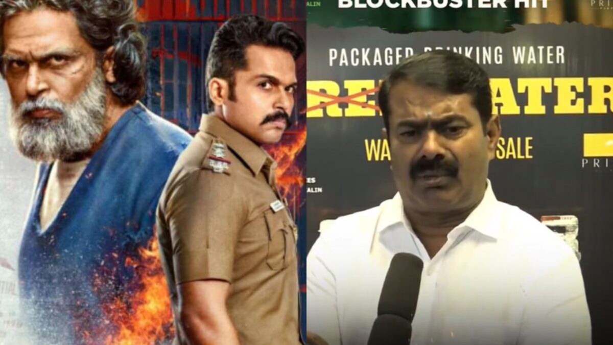 Senthamizhan Seeman Praises Sardar For Raising Issue of Water ...