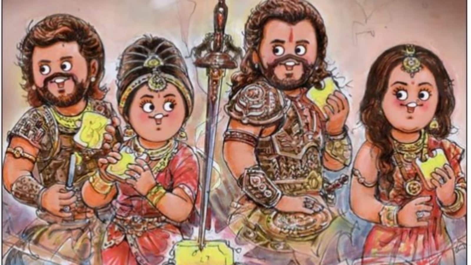 Amul Pays Tribute To Ponniyin Selvan With An Adorable Doodle | Movies ...