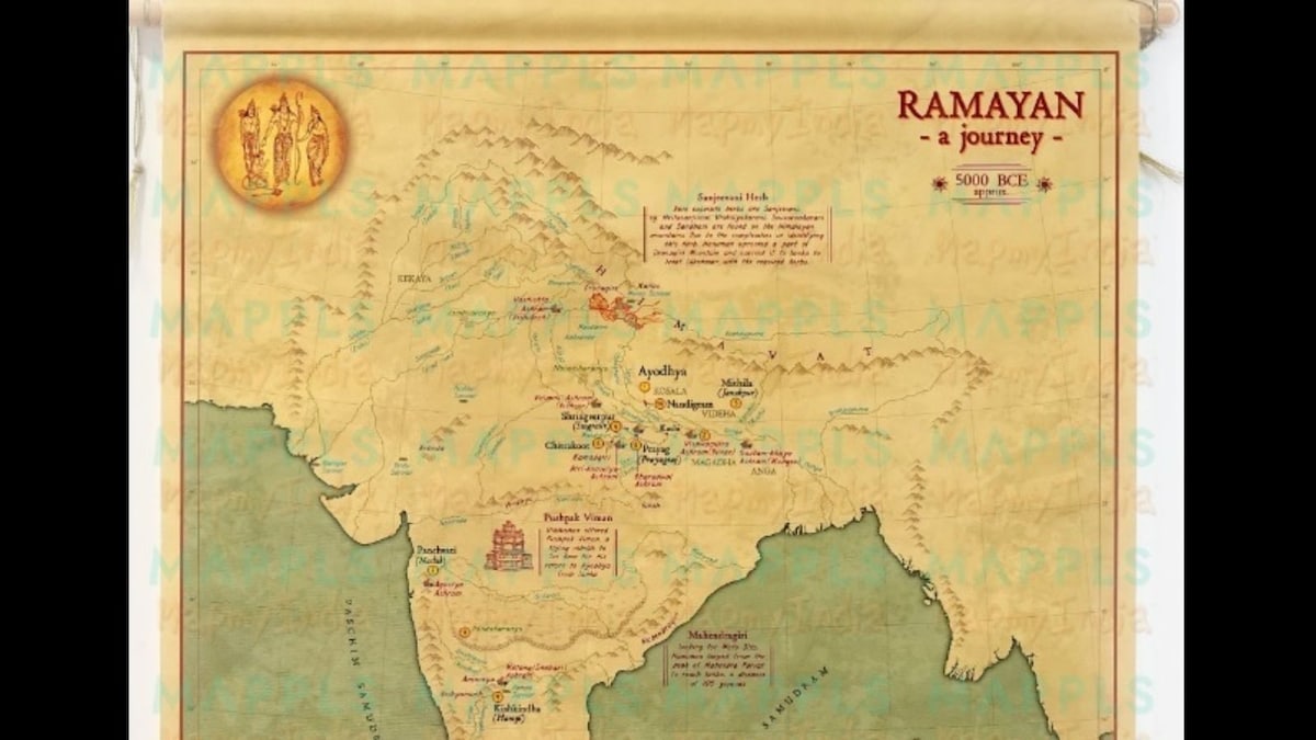 Road ‘Map’ to Ram Rajya on Your Wall: Ayodhya to Ashok Vatika, Firm ...