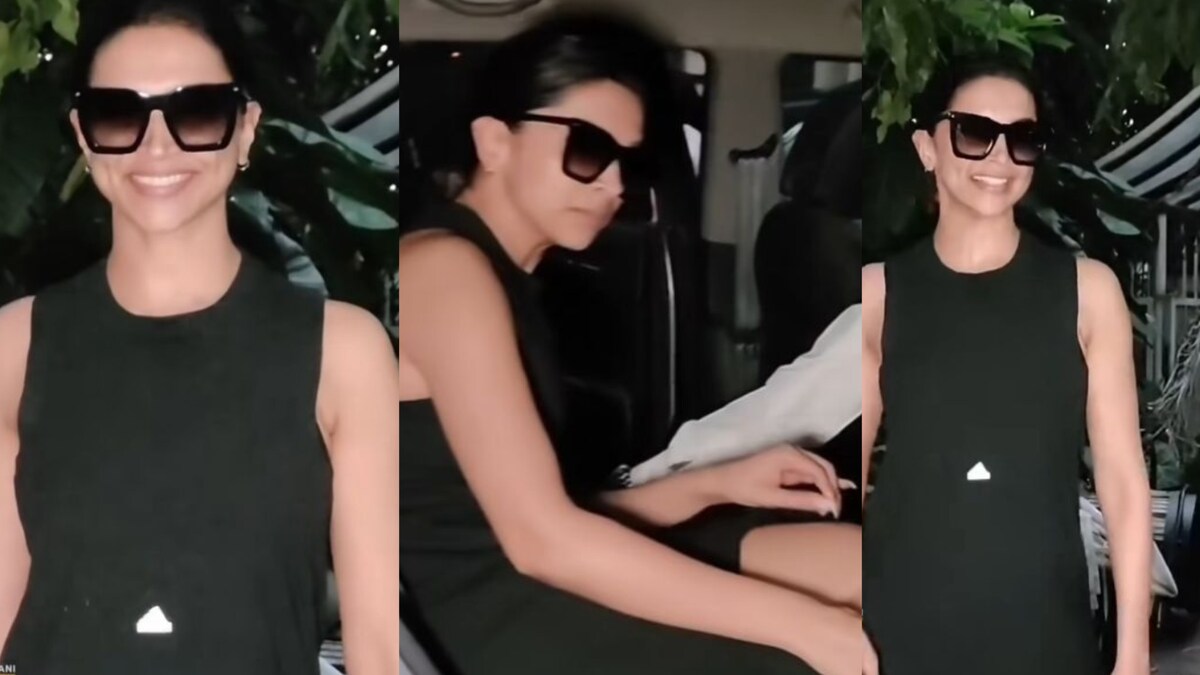 Watch: Deepika Padukone Slays In Black Sleeveless Slit Dress. And It ...
