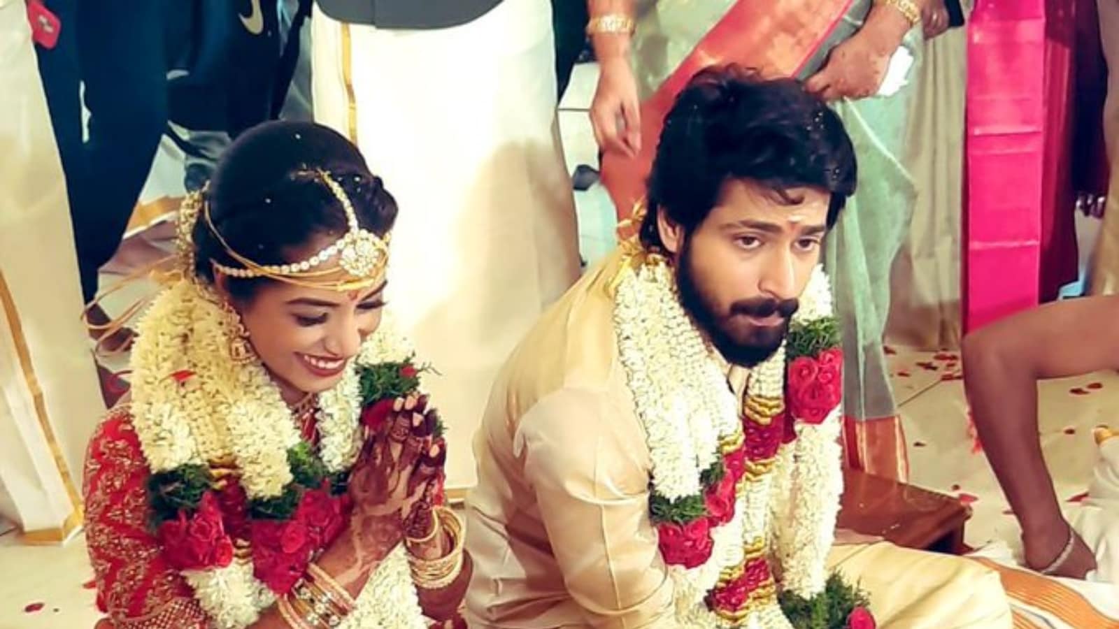 Actor Harish Kalyan Ties The Knot With Entrepreneur Narmada Udaykumar ...
