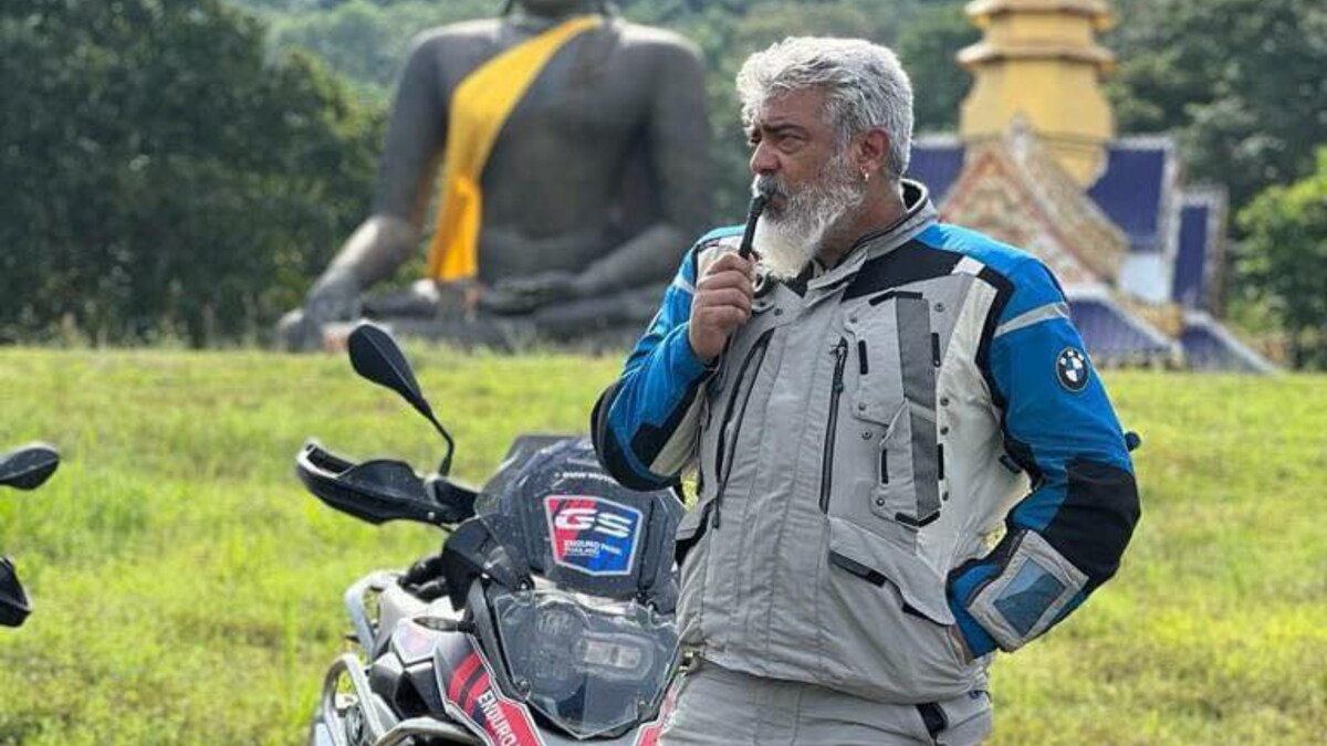 Viral: Thala Ajith Kumar’s Adventurous Bike Trip in Thailand - News18
