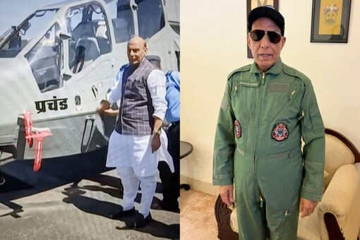 Made-in-India 'Prachand' Light Combat Helicopters Inducted, Rajnath ...