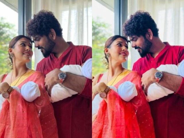Nayanthara, Vignesh Shivan Wish Fans On Diwali Along With Their Twins ...