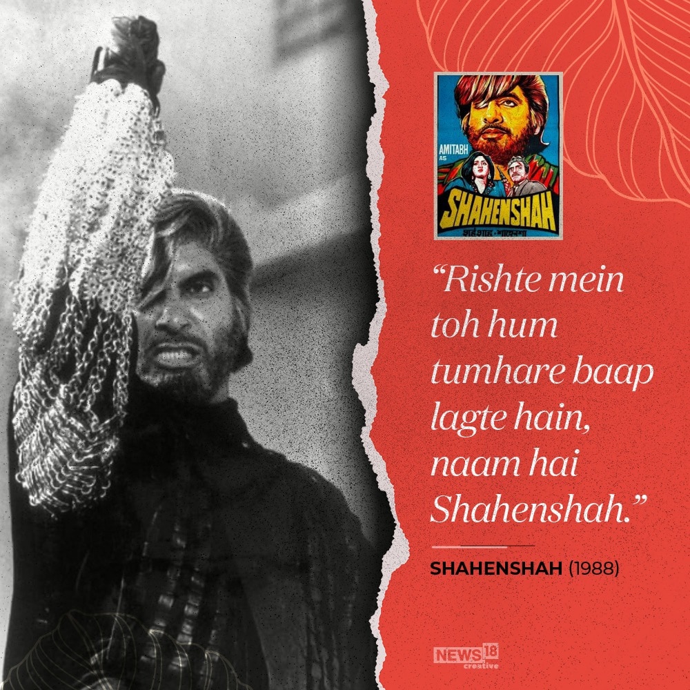 Amitabh Bachchan Turns 80: Dialogues Only The Shahenshah of Bollywood ...