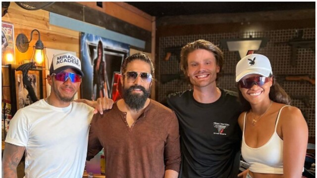 KGF Star Yash Meets Lewis Hamilton, Fans Hail Viral Photo | Movies News ...