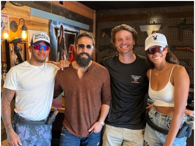 KGF Star Yash Meets Lewis Hamilton, Fans Hail Viral Photo - News18