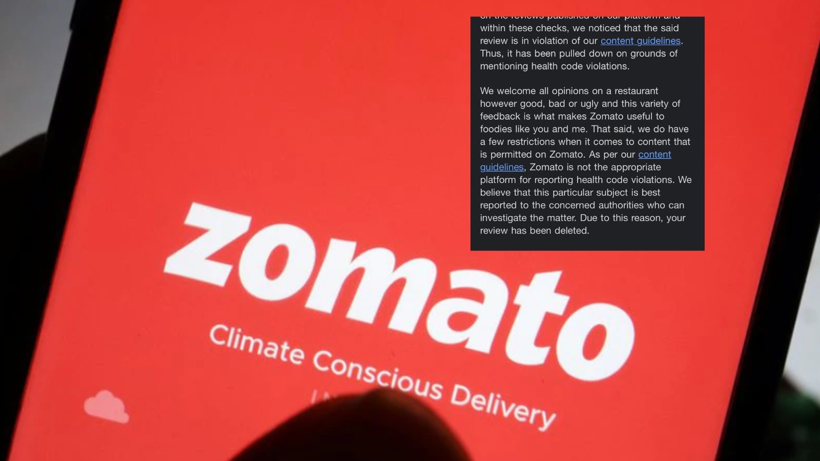 Zomato Faces Flak For Removing Review From Customer Who Suffered Severe ...