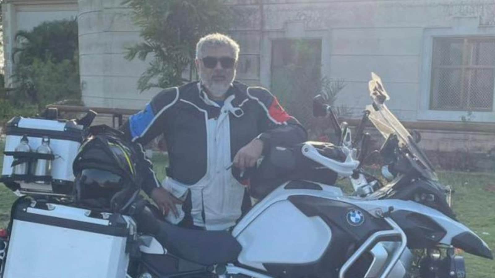 Ajith Kumar Hits The Road After Wrapping Thunivu, Poses With Superbike ...