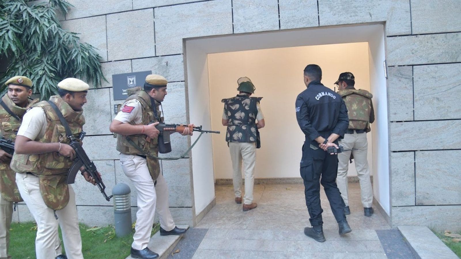 Israel Embassy Conducts its Biggest Joint Security Drill with Indian ...