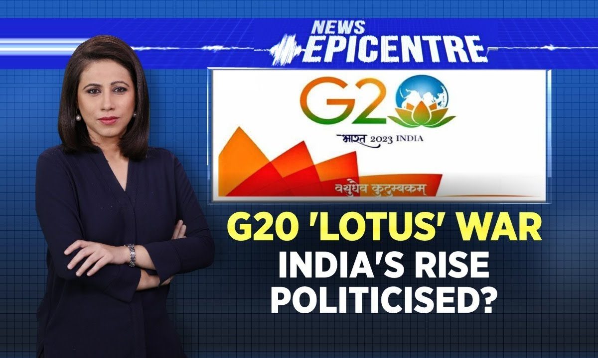 Debate Over G20 New Logo With Lotus Symbol | BJP Vs Congress Over Lotus ...