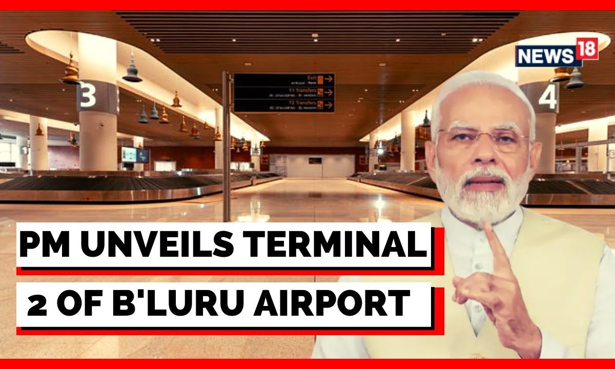 PM Modi Bangalore Visit | PM Modi Inaugurates Kempegowda Airport ...