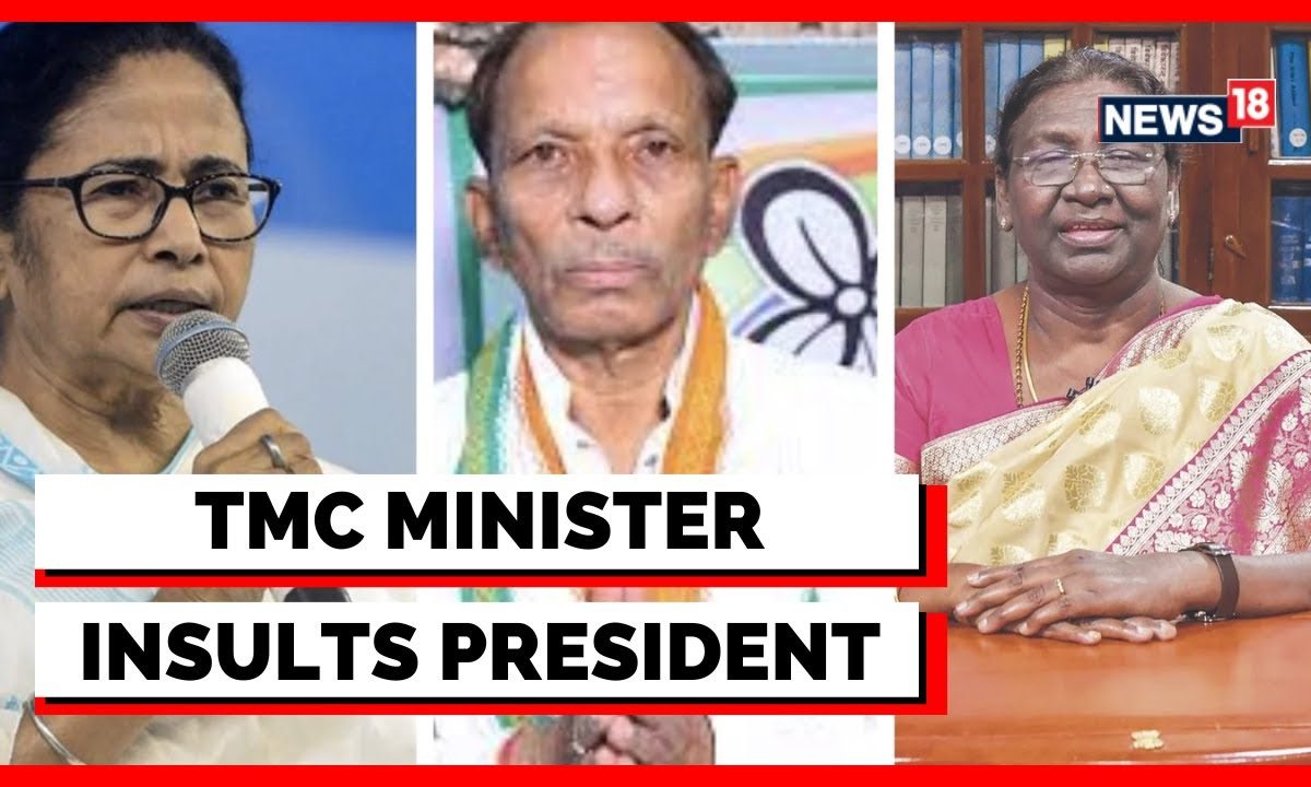 West Bengal News Tmc Minister Under Fire For Objectionable Remarks Against President Murmu 