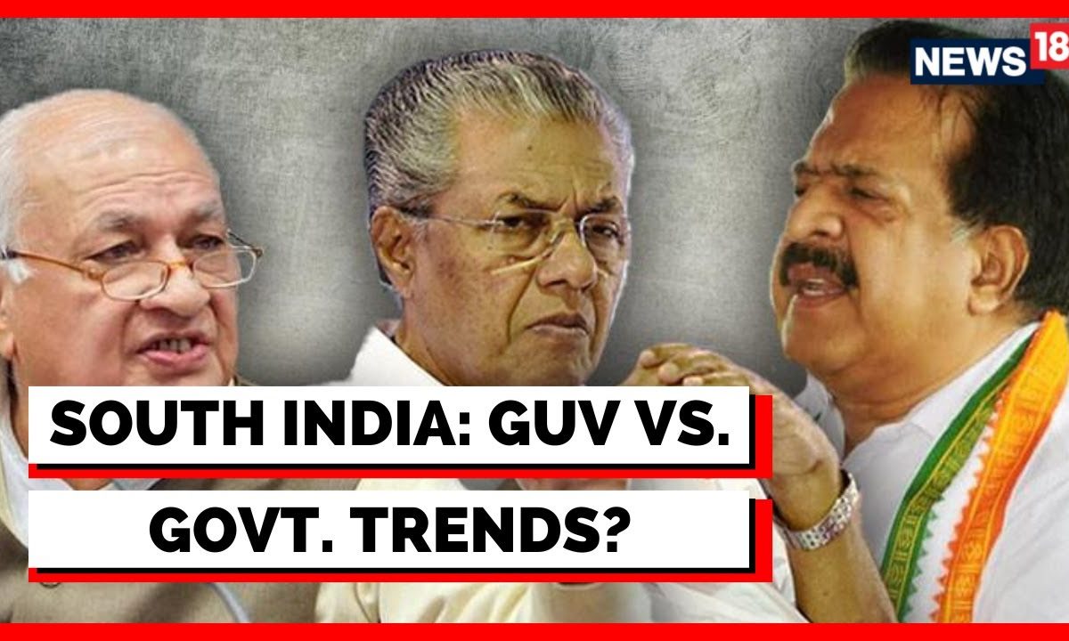 Governor Vs. Government In South India: Who's Crossing The Line ...