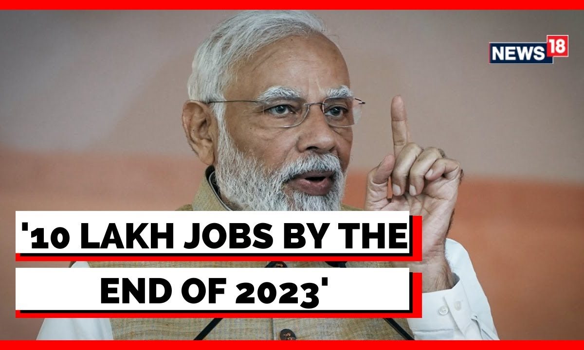 PM Modi News | Modi Government's 5-Point Plan To Give 10 Lakh Jobs By ...