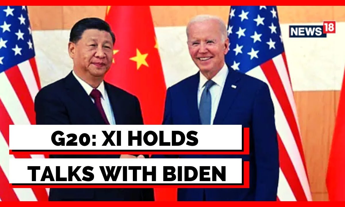 G20 Summit 2022 | Xi Jinping Holds Bilateral Talk With Joe Biden At Sidelines Of G20 | English ...