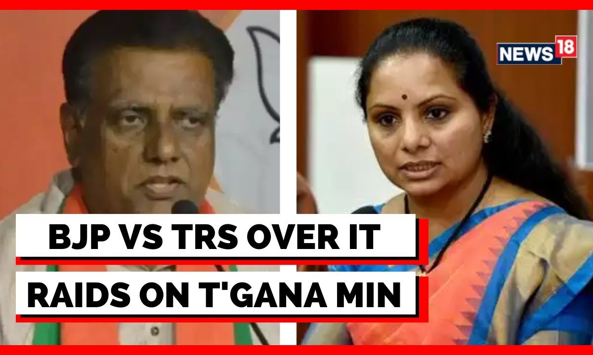 Telangana News | KCR's Daughter Lashes Out At BJP After Raids On TRS Minister | English News ...