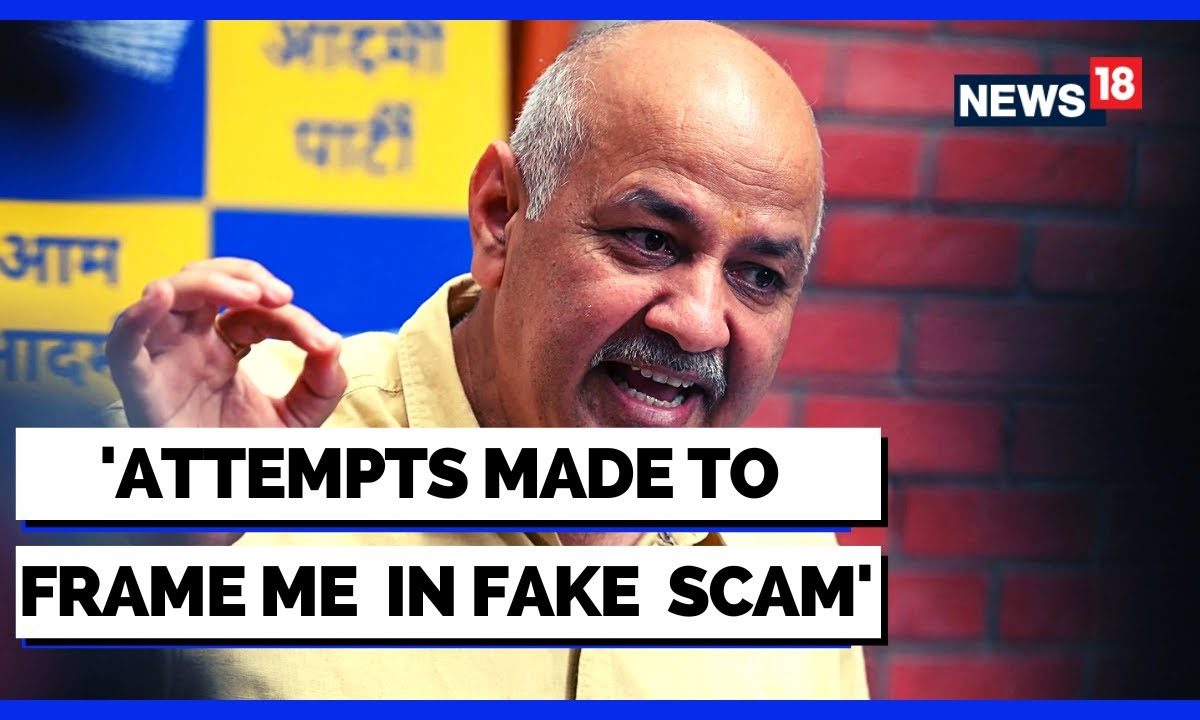 This BJP's Attempt to Defame On False Grounds: Manish Sisodia | Delhi ...