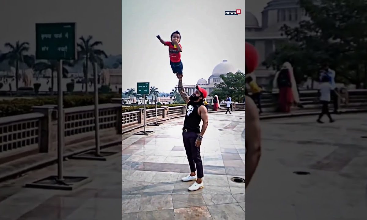 Shorts | Viral Video Of A Man Performing Death-Defying Stunts ...