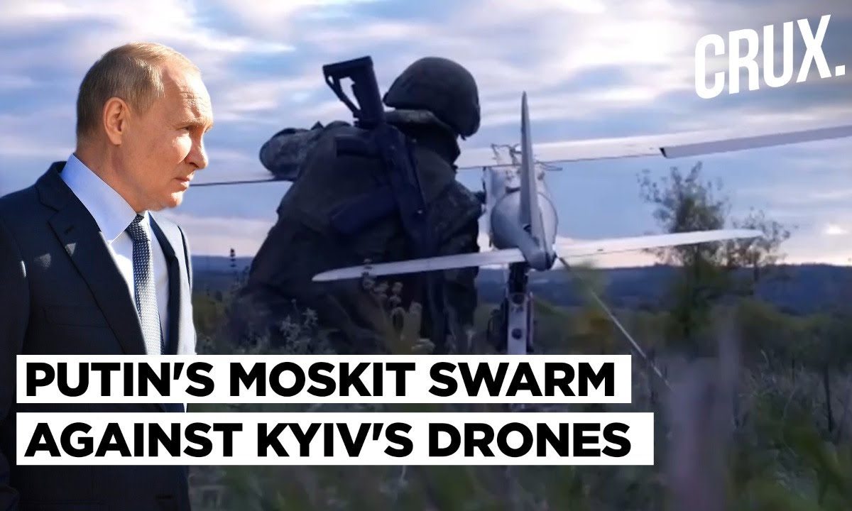 Russia's Electronic Warfare l How Putin’s Forces Use Moskit Drones To ...