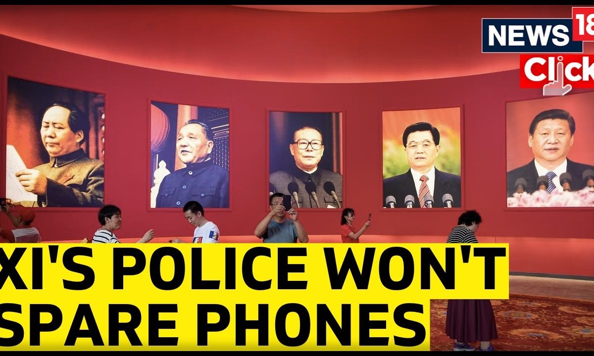 China News | China News Today | Xi's Police Monitors Phone In China ...