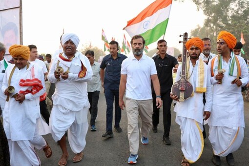Maharashtra: Bharat Jodo Yatra Resumes from Shevala Village - News18