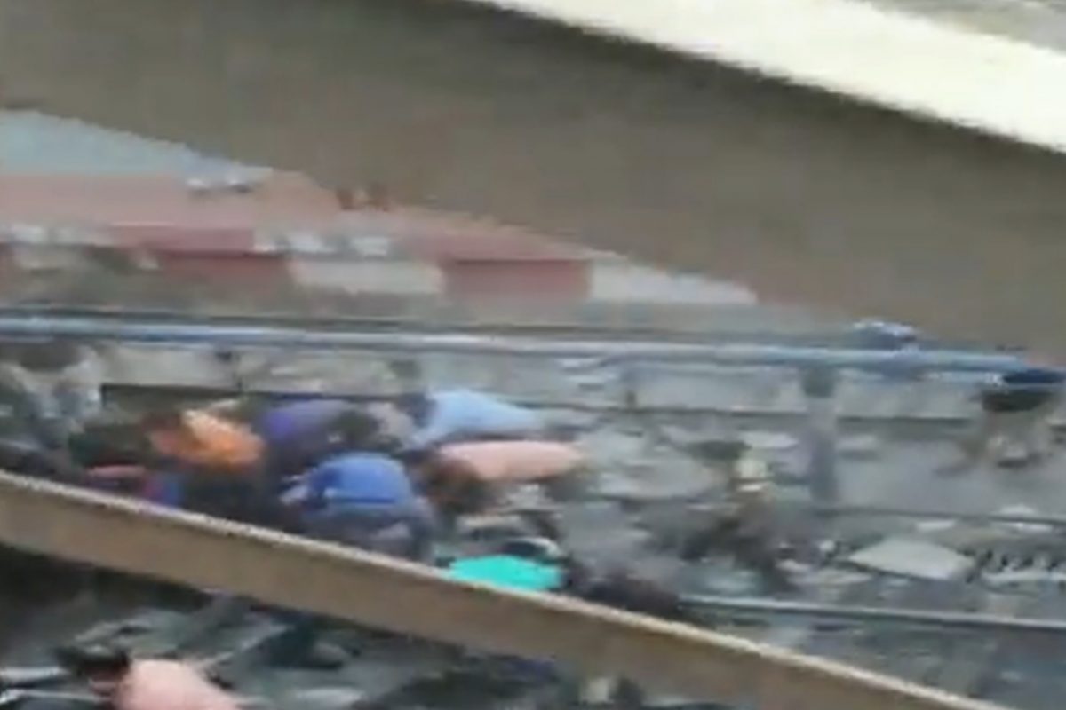 One Dead, 20 Injured As Footbridge Slabs Collapse in Maha's Balharshah ...