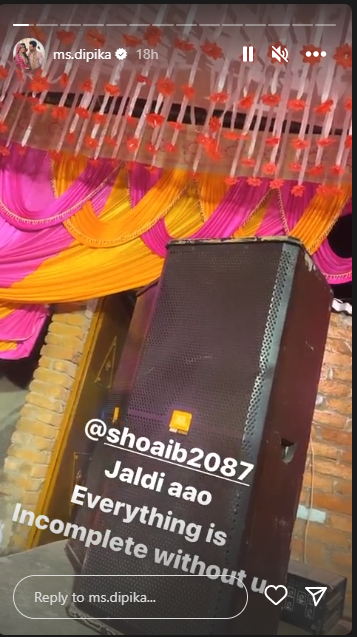 Dipika Kakar Misses Husband Shoaib Ibrahim at Sister-in-Law's Pre ...