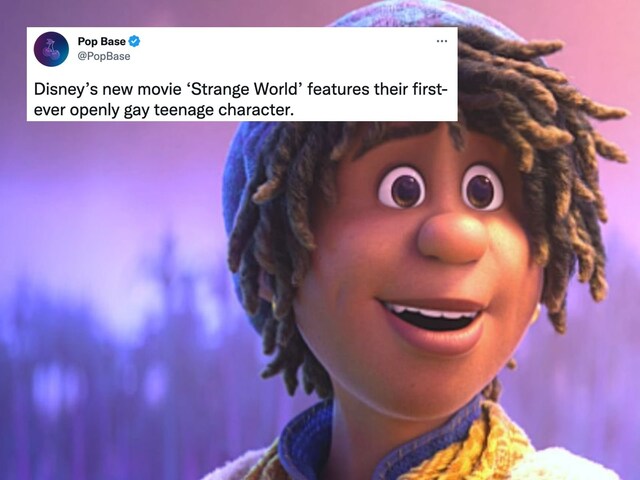 Disney's First Openly Gay Character in 'Strange World' Gets Mixed ...