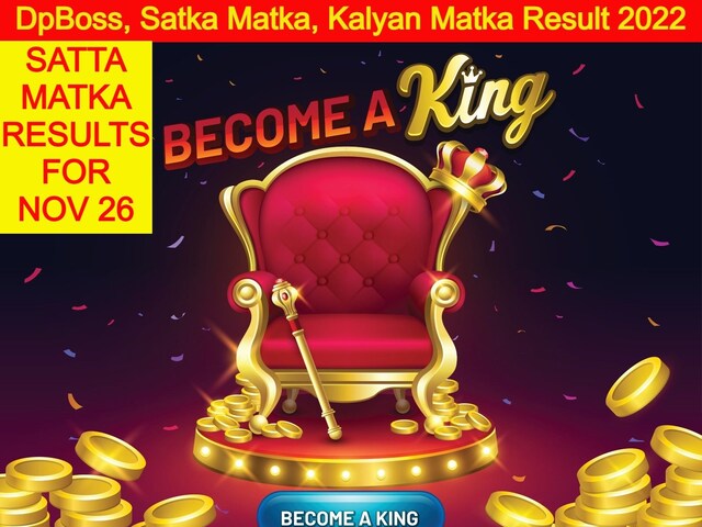 What is DpBOSS? LIVE Updates of Satta Matka Results for November 26 ...
