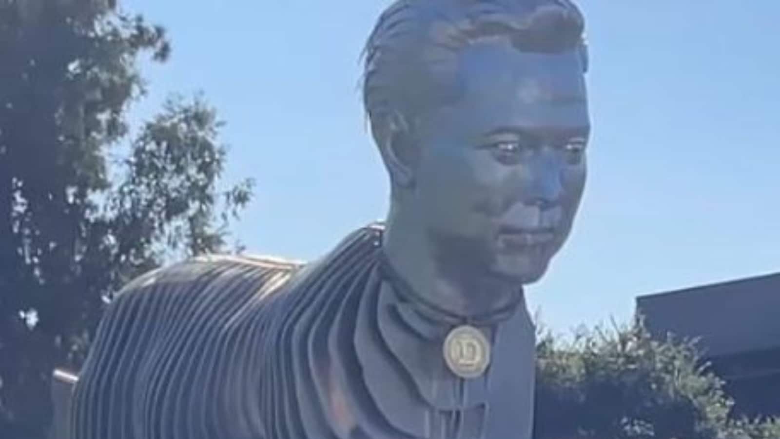 Elon Musk Supporters Build His 30-foot ‘Goat’ Statue Worth Rs 4.8 Crore ...