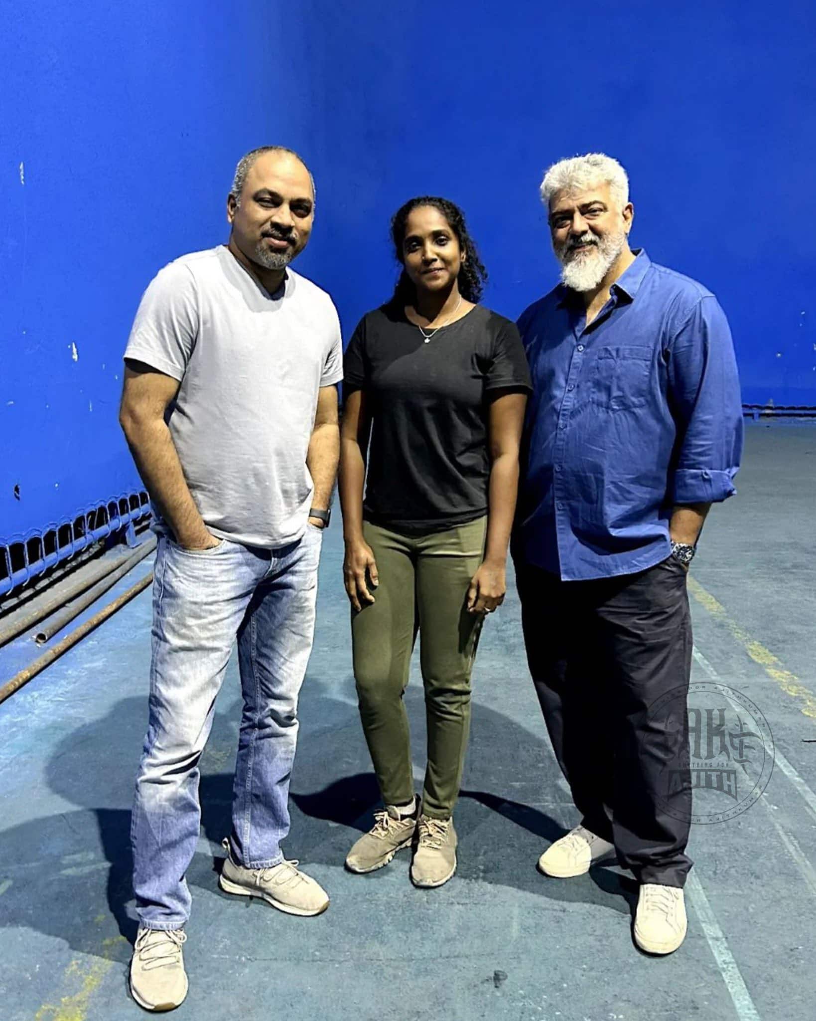 Ajith Kumar Shoots For Thunivu Song Chilla Chilla; BTS Photos From The ...