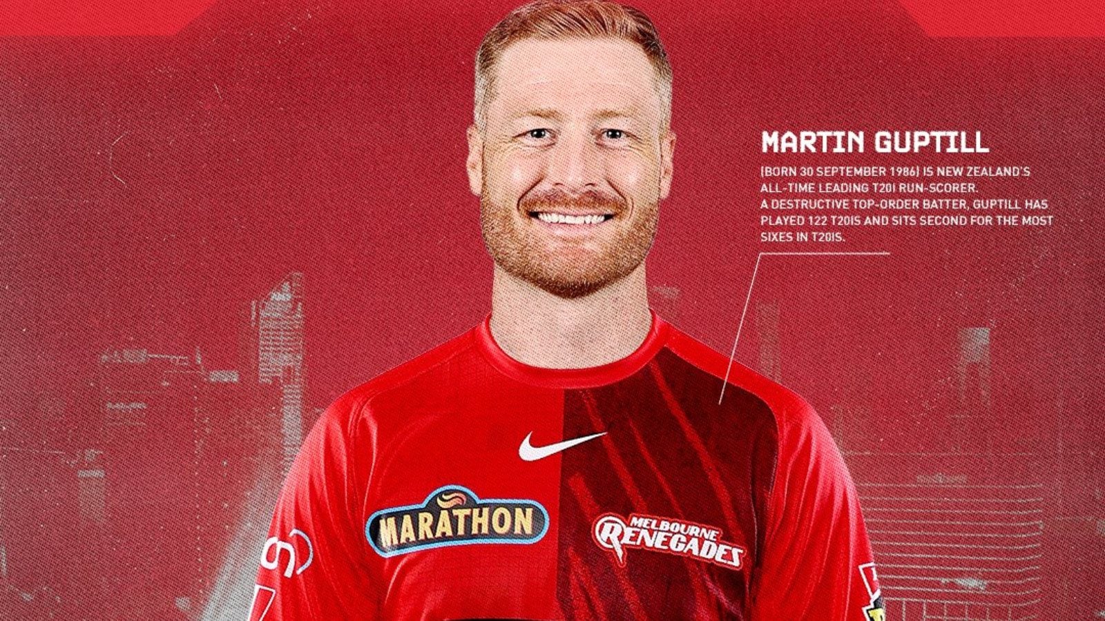 Dropped from Central Contracts, Martin Guptill to Play Big Bash for ...