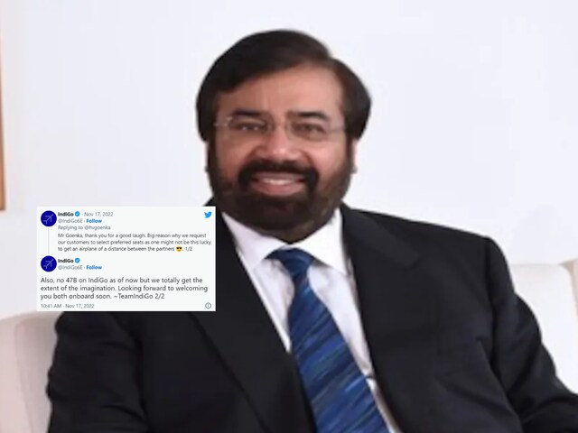 Harsh Goenka Jokes About Sitting Apart from Wife in IndiGo Flight ...