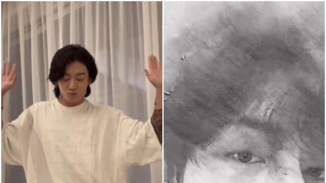 Kim Taehyung Goes Shirtless for Run BTS Challenge, Jungkook Posts Sexy ...