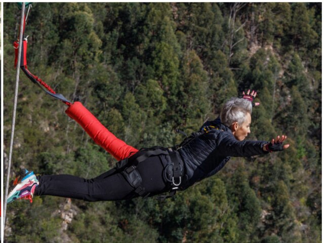 50-year-old Woman Bungee Jumps 23 Times in an Hour, Sets World Record ...