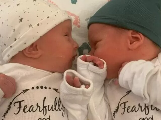 Meet the World’s Oldest Babies: Oregon Couple Welcome Twins Born from ...