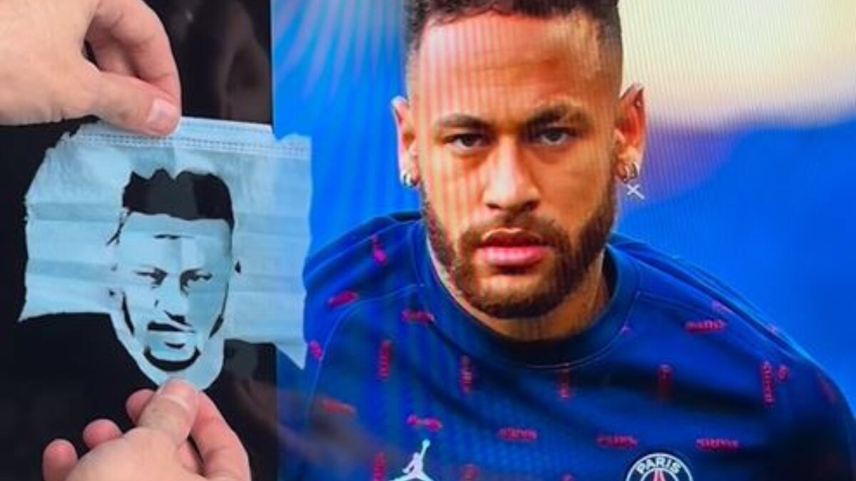 WATCH: Man Creates Portrait of Brazilian Footballer Neymar Using Just a ...