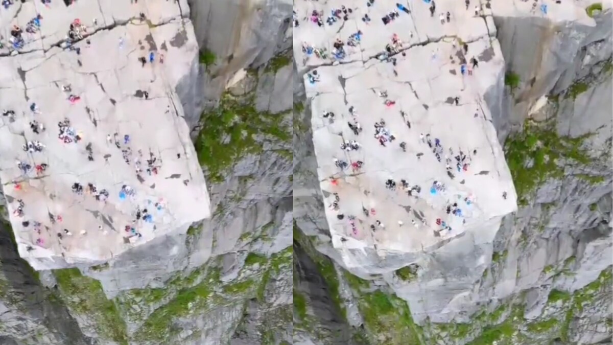 This Scenic Aerial Video of Norway's Pulpit Rock Cliffside is Both ...
