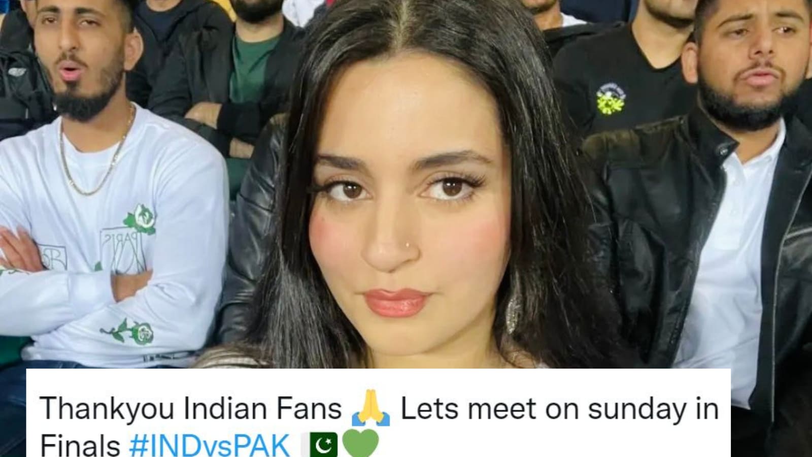 Pakistani 'Mystery Girl' Viral After T20 World Cup Semi-final Has ...
