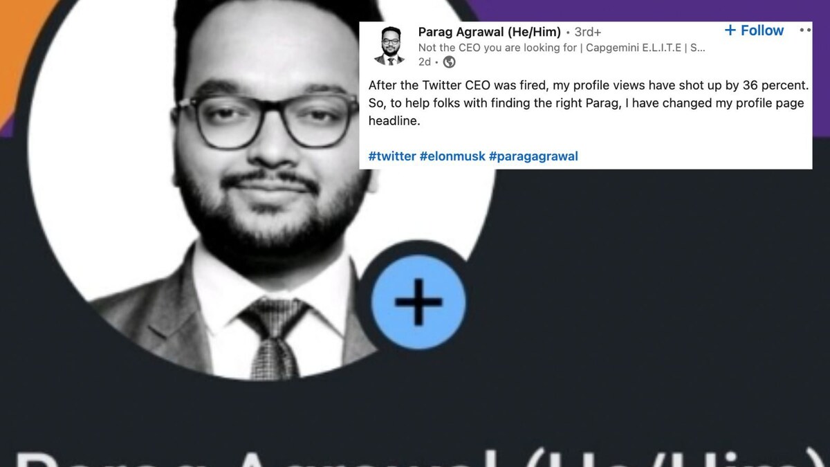 Banker Parag Agrawal's Profile Views Shot up With Twitter CEO's Exit ...