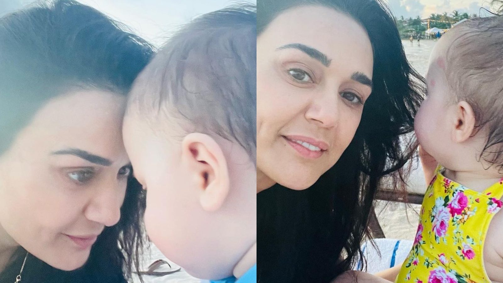 Preity Zinta Pens Sweet Note For Twins Gia, Jai on Their 1st Birthday ...